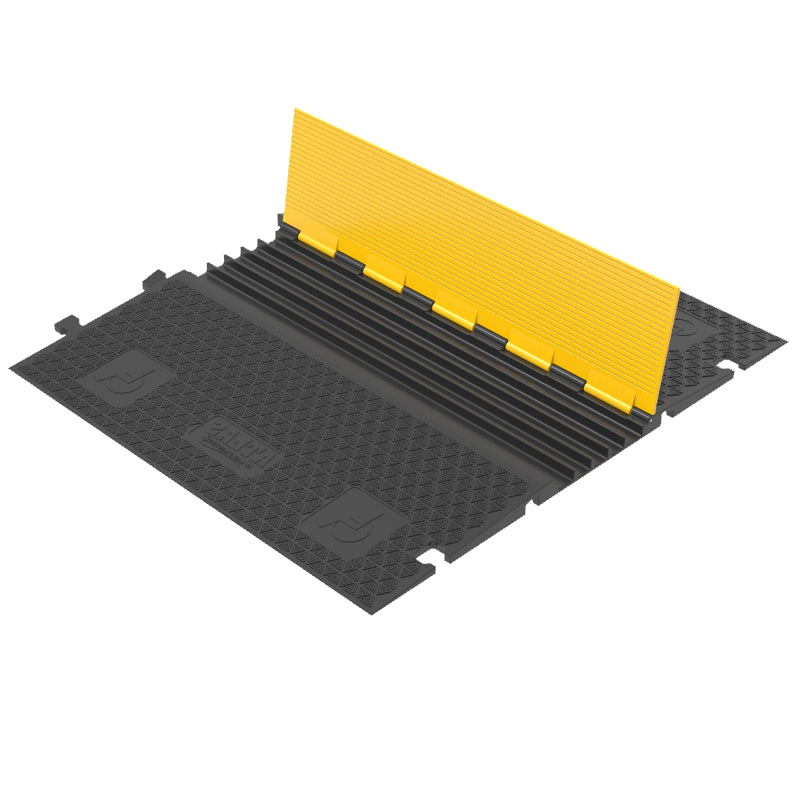 ATLAS® ADA Low Profile Rubber Cable Protector Ramp - CP-ADA-5CH-YB ...