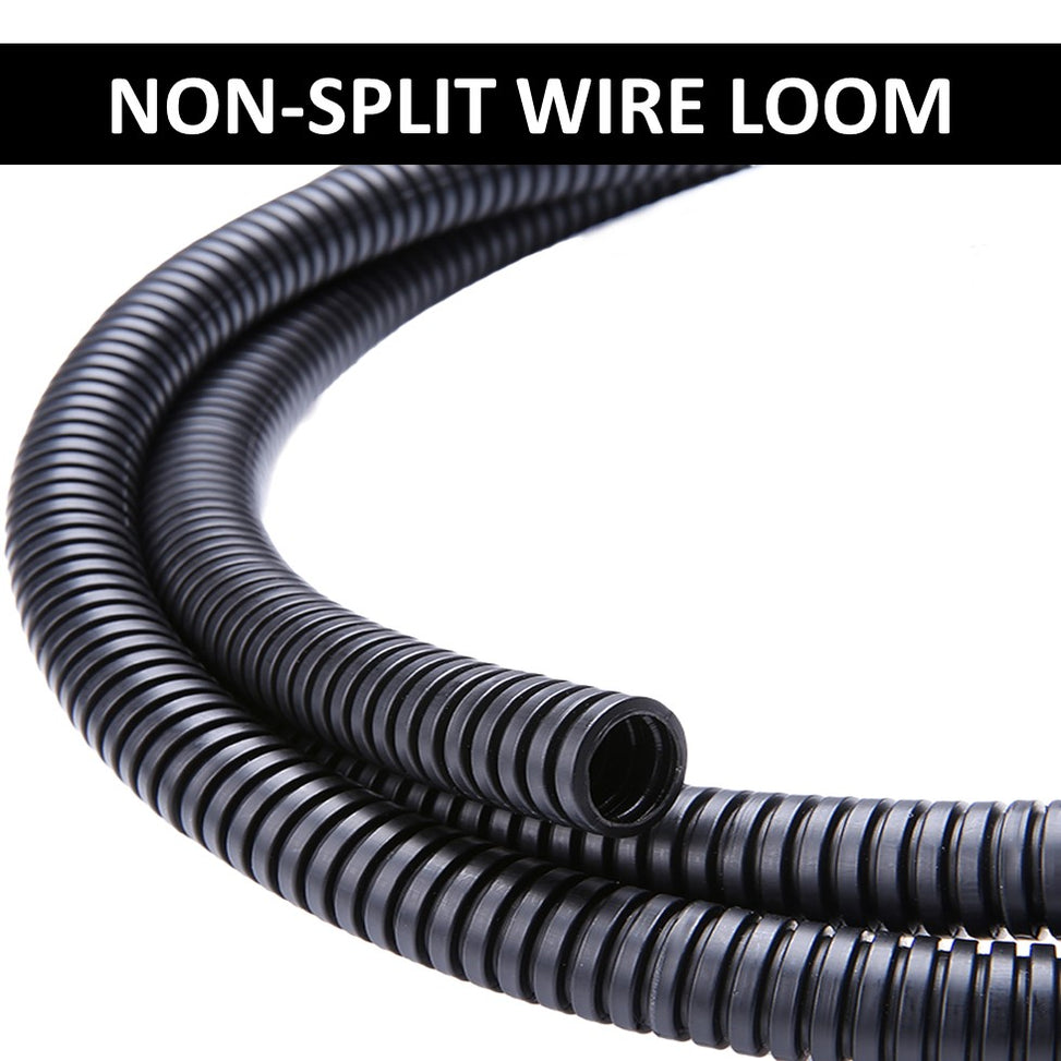 Non Split Corrugated Wire Loom Tubing — KABLE KONTROL